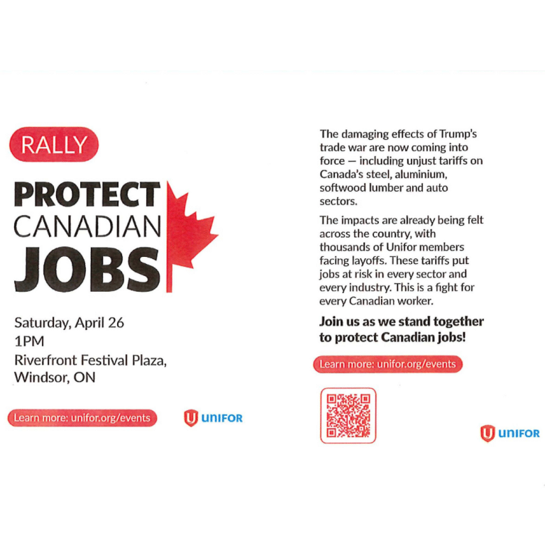 Unifor Local 2458 • We Proudly Represent Our Workers